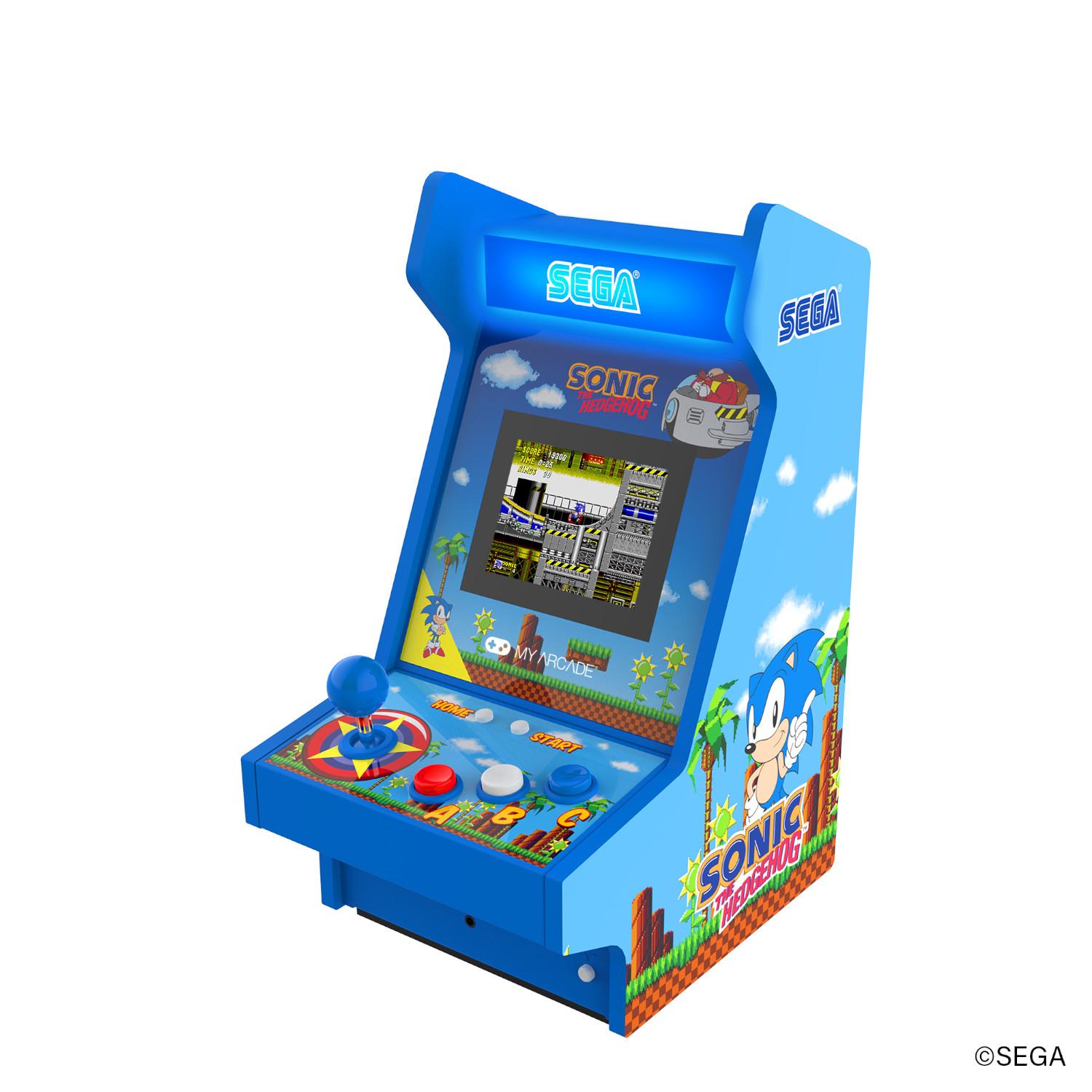 Mini Arcade Sonic the Hedgehog Mighty Azul – JM DISTRIBUIDORES