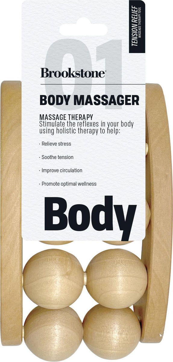 BROOKSTONE Wooden Manual Body Massager – JM DISTRIBUIDORES