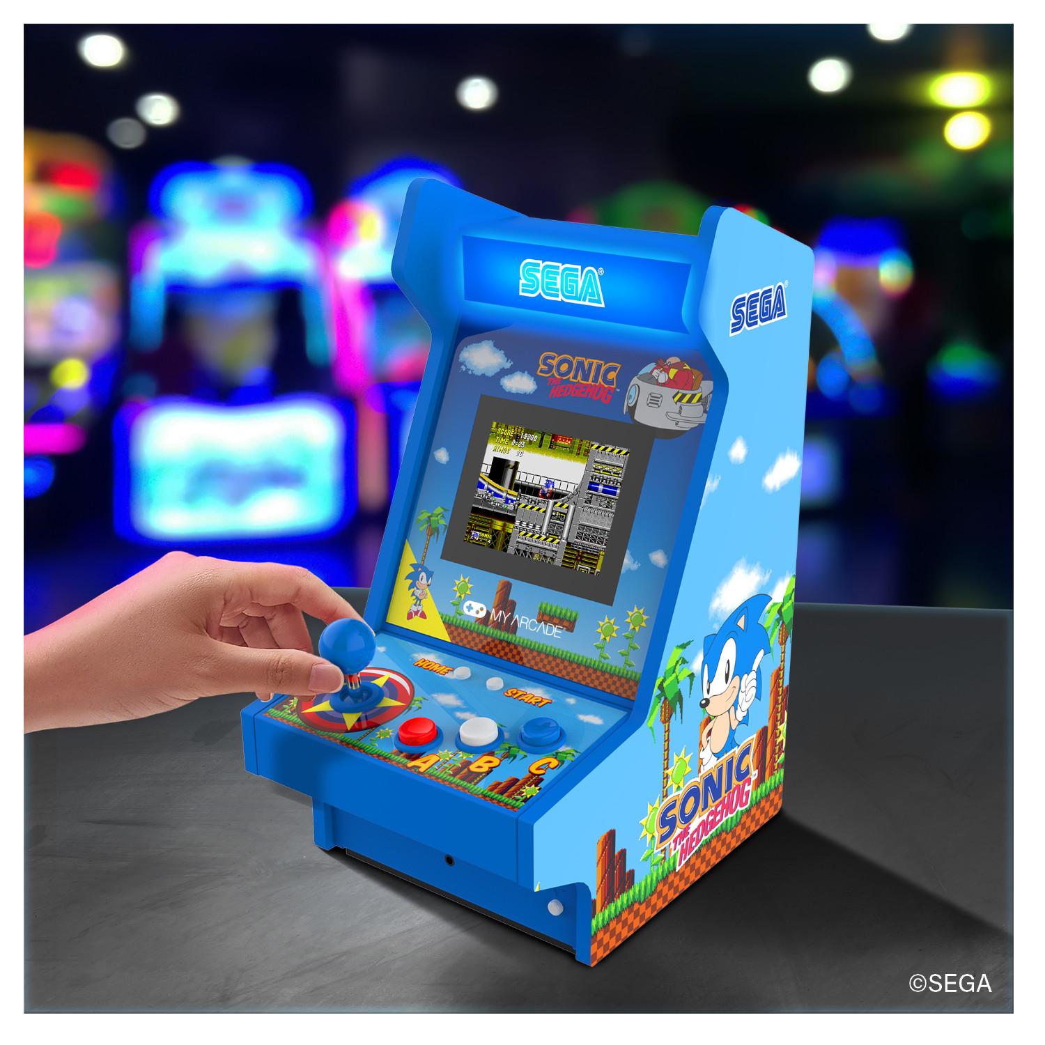 Mini Arcade Sonic the Hedgehog Mighty Azul – JM DISTRIBUIDORES