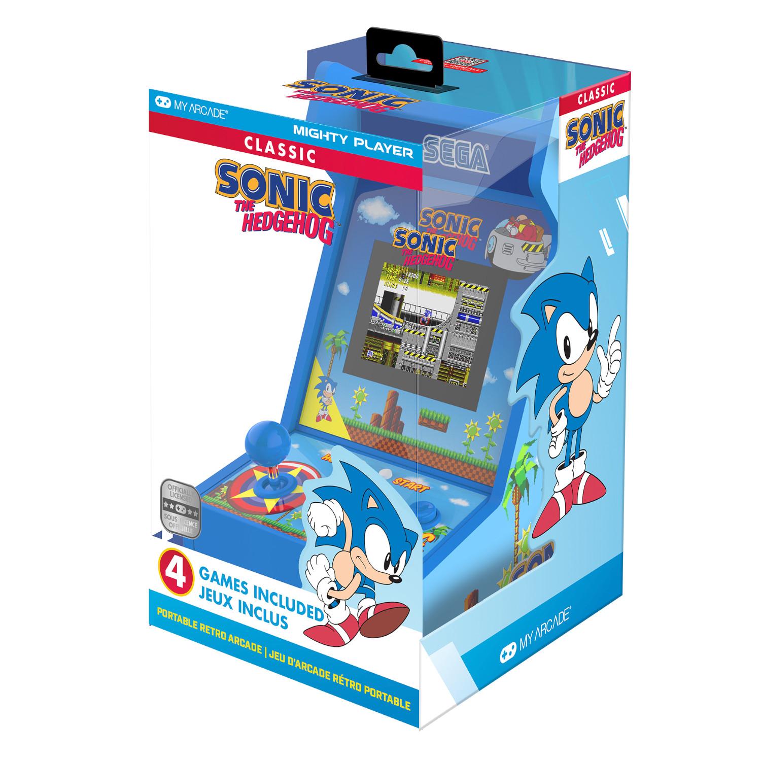 Mini Arcade Sonic the Hedgehog Mighty Azul – JM DISTRIBUIDORES